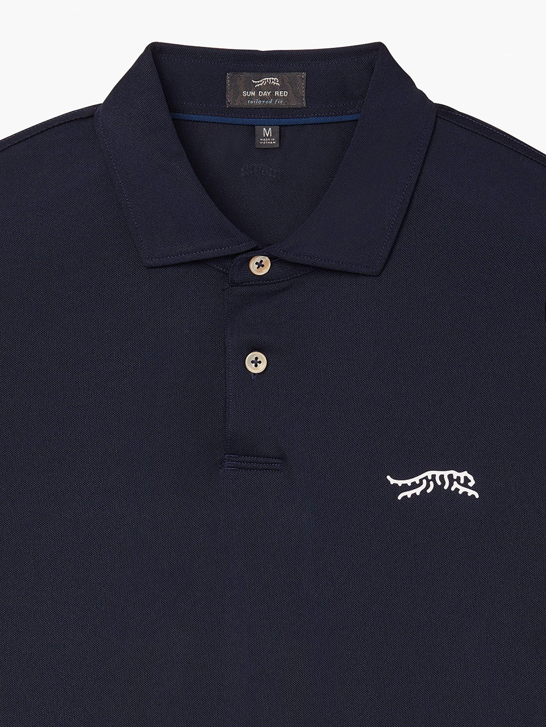 Shoreline PQ Polo | Sun Day Red