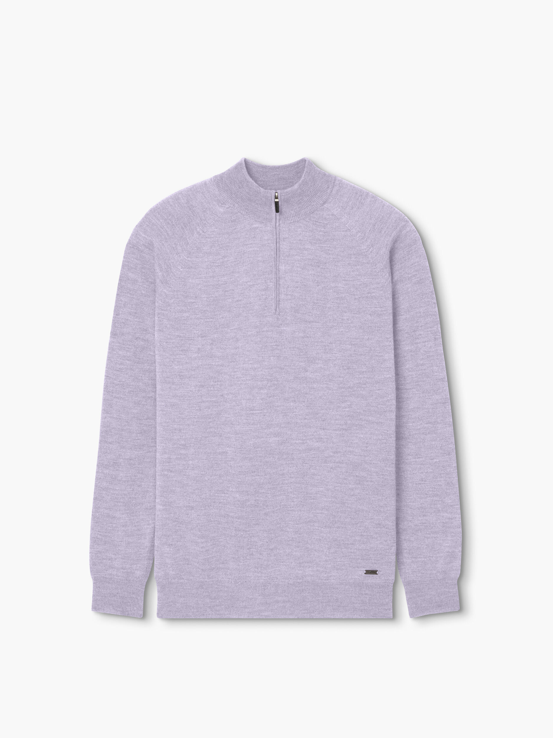 3D Merino Wool Quarter Zip | Sun Day Red