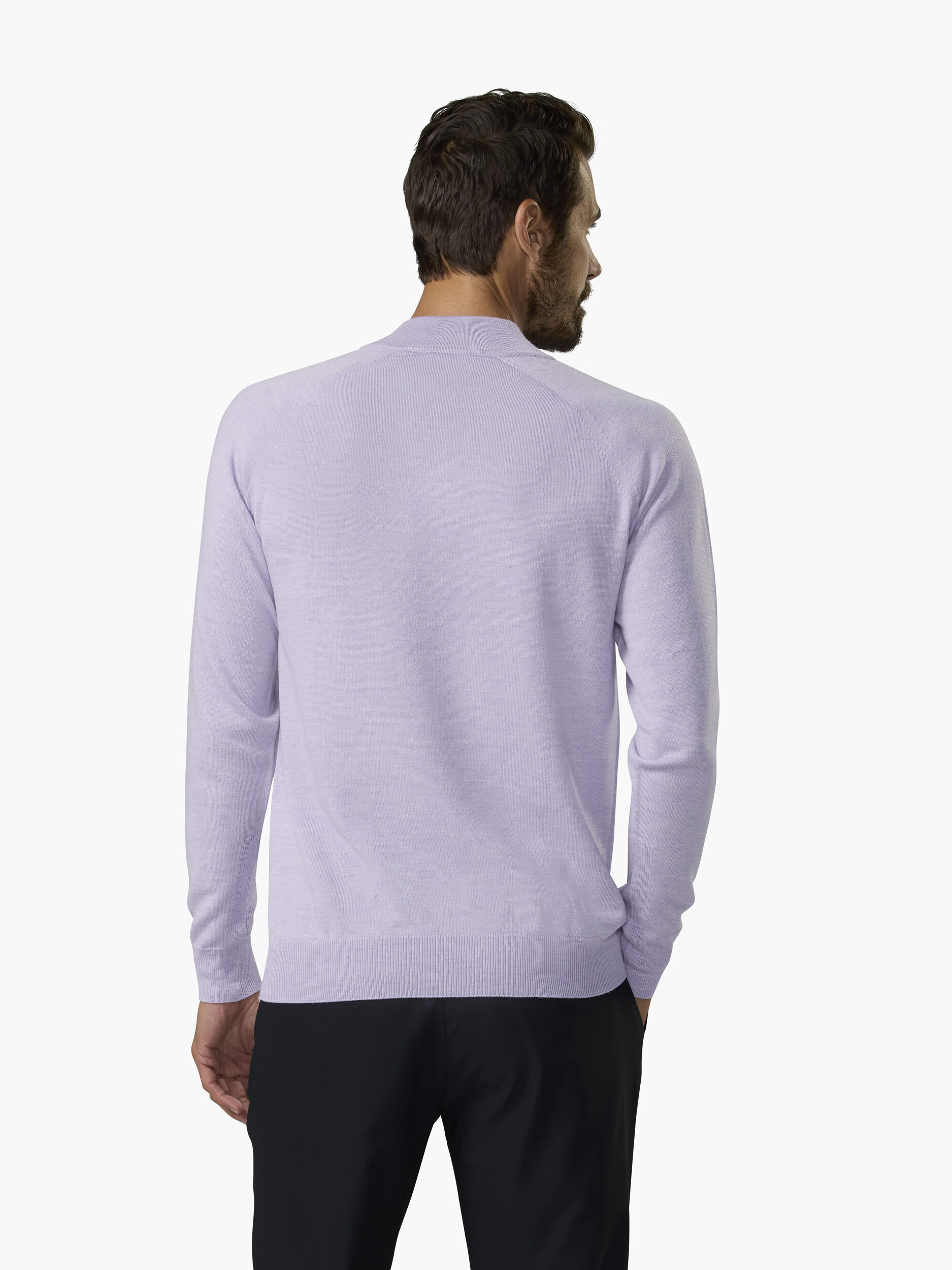 3D Merino Wool Quarter Zip | Sun Day Red